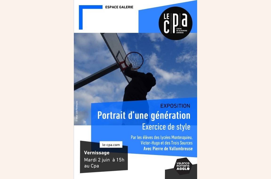 Exposition photographique : "Portrait d'une génération : Exercice de style"