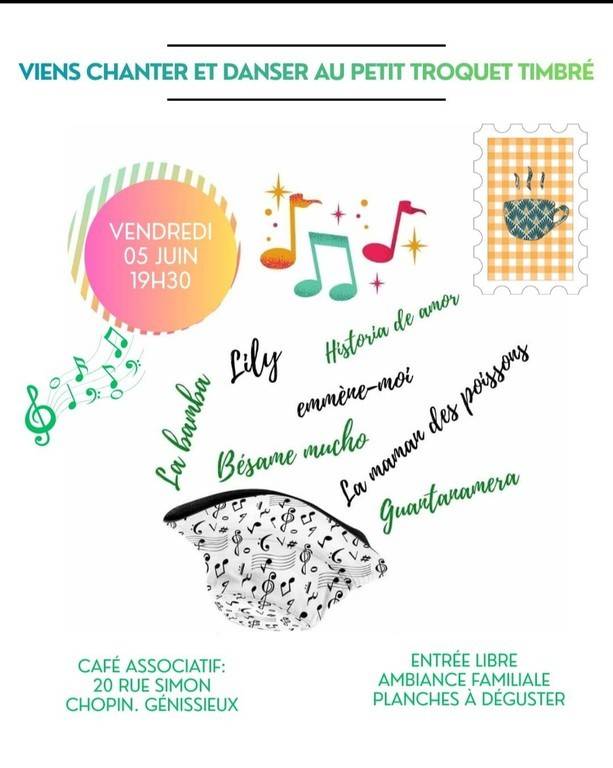 Soirée musicale - Le Petit Troquet Timbré